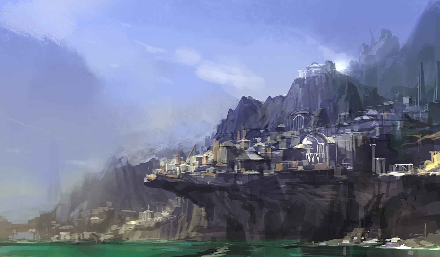 Fantatic cities from Cecil Kim and monsters to destroy them