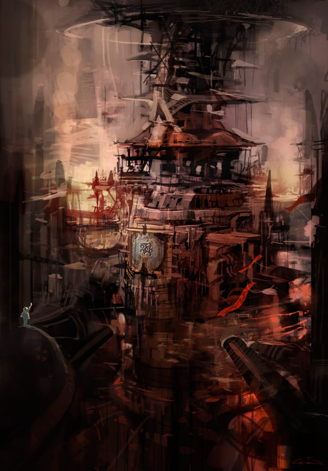 Fantatic cities from Cecil Kim and monsters to destroy them