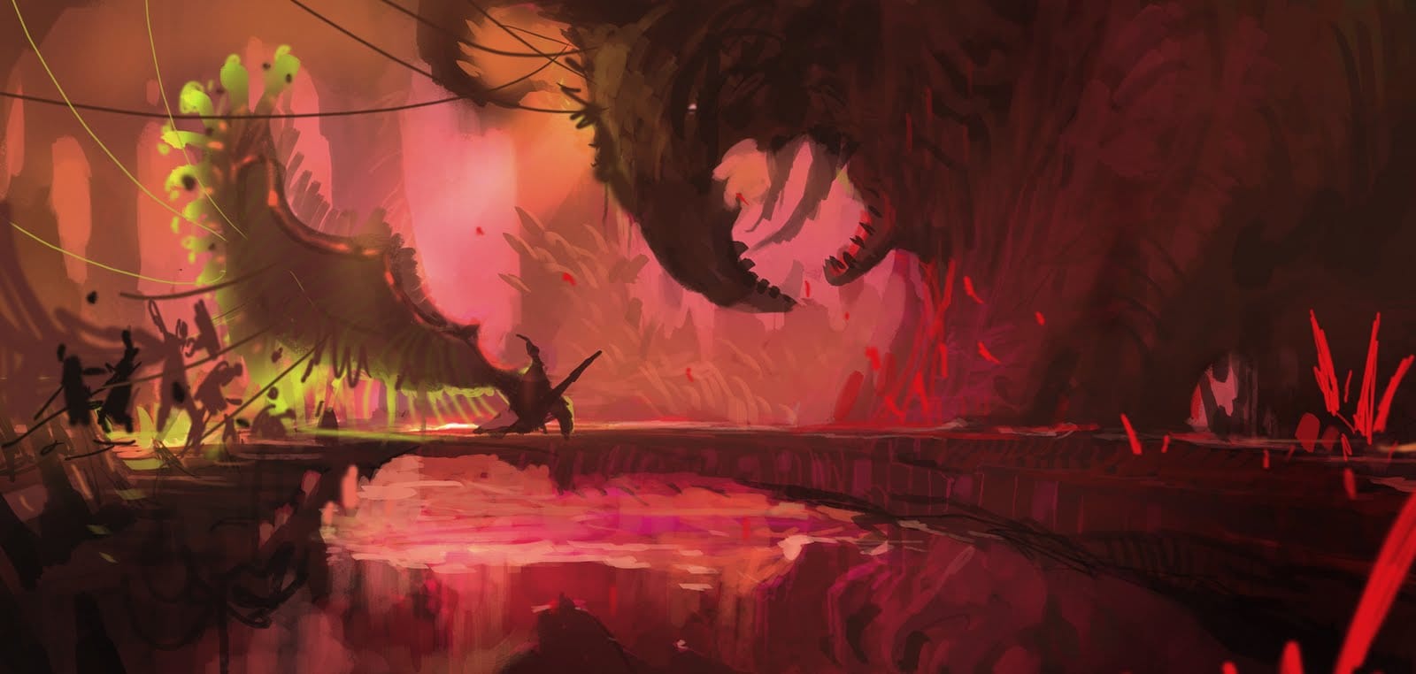 Fantatic cities from Cecil Kim and monsters to destroy them