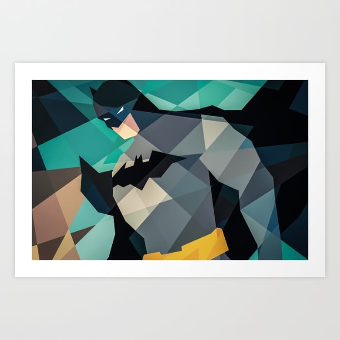Superhero Week: Geometric superhero prints