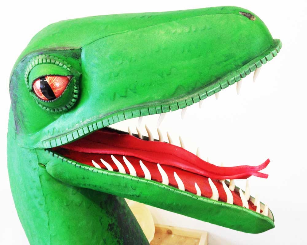 12 Masks of Halloween: #3 Velociraptor Dinosaur Mask