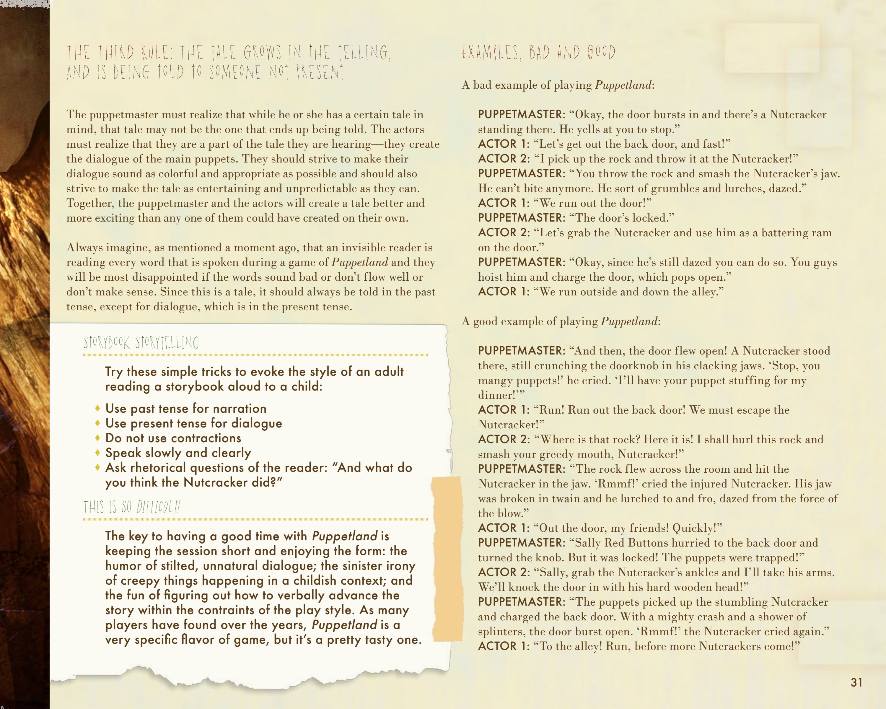 Exclusive: A look inside the new Puppetland horror RPG