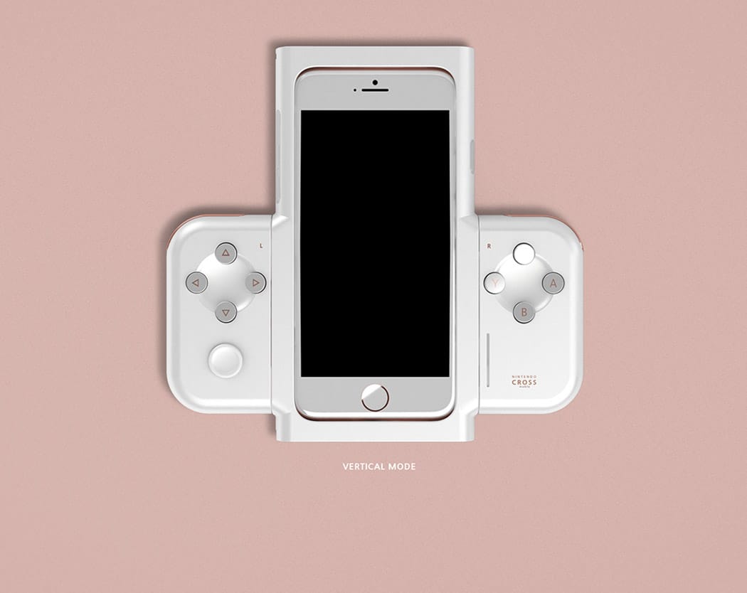 The concept gamepad - Nintendo Cross