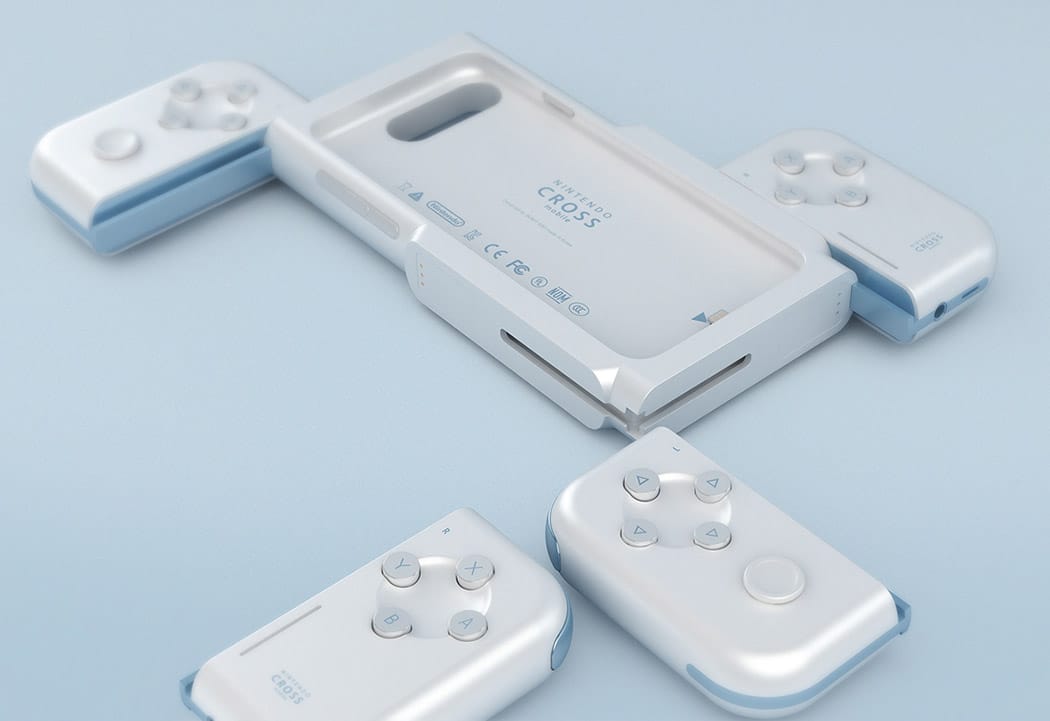 The concept gamepad - Nintendo Cross