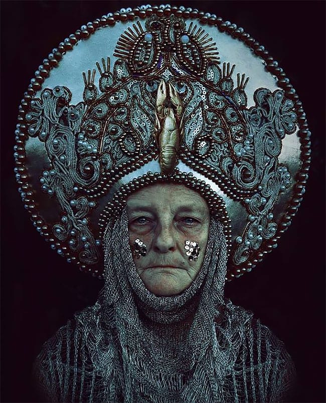 Slavic Pagan gods in beautiful photoshoot