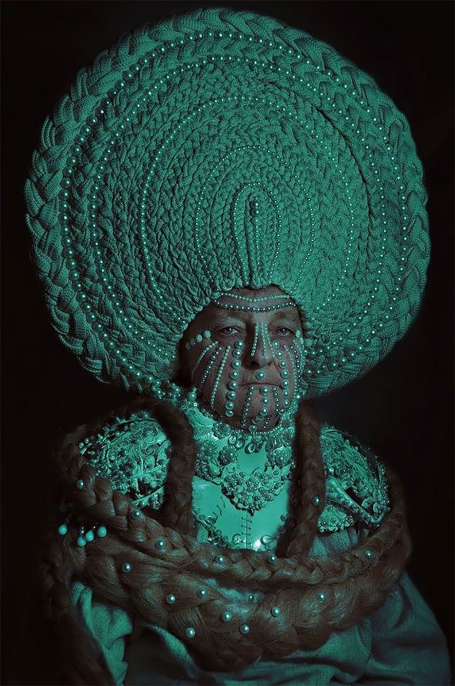 Slavic Pagan gods in beautiful photoshoot