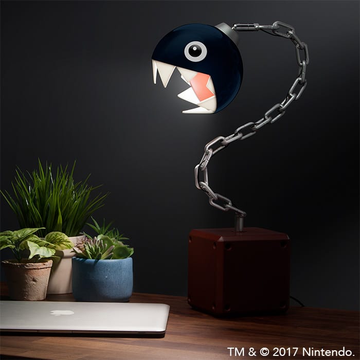 Mario Chain Chomp lamp is a thing of beauty!