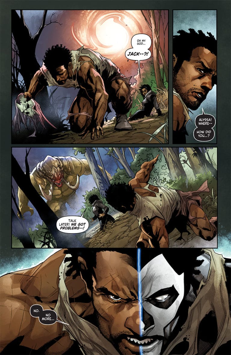 A look inside: Shadowman #1 - Fear of the Dark