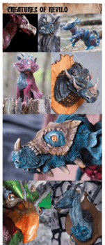 The Revilo Creature Collection: A bestiary on Kickstarter