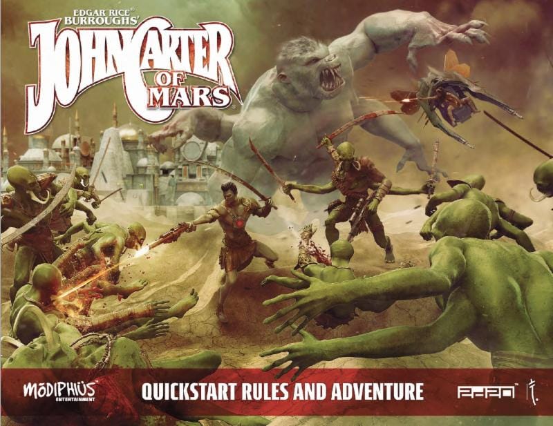 Free to Download: John Carter of Mars RPG quick start rules