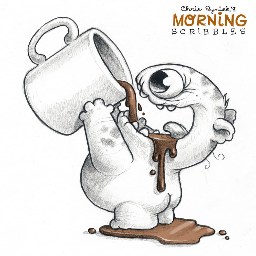 Chris Ryniak's cute monsters