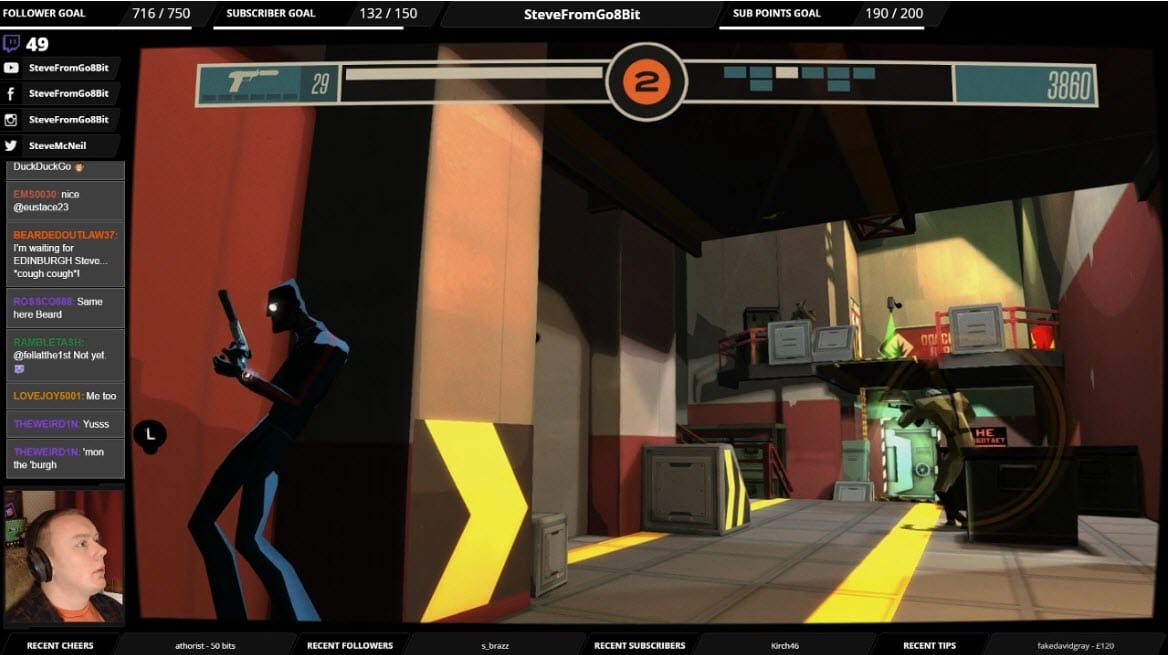 8 real life retro-game playing Gunters