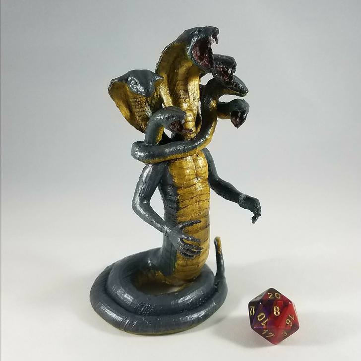 Every monster in D&D's Volo's Guide to Monsters 3D printed