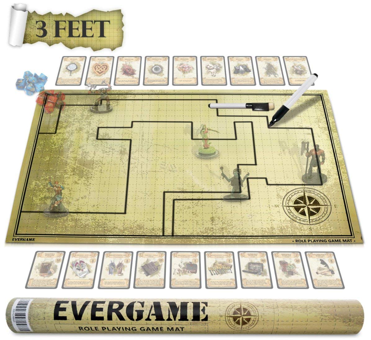 Game grids and battle maps to enhance your tabletop RPG