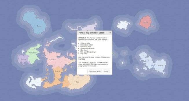 Map maker: Generating a fantasy world atlas