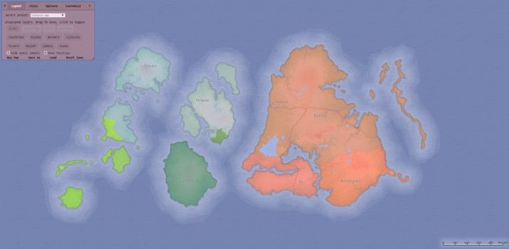 Map maker: Generating a fantasy world atlas