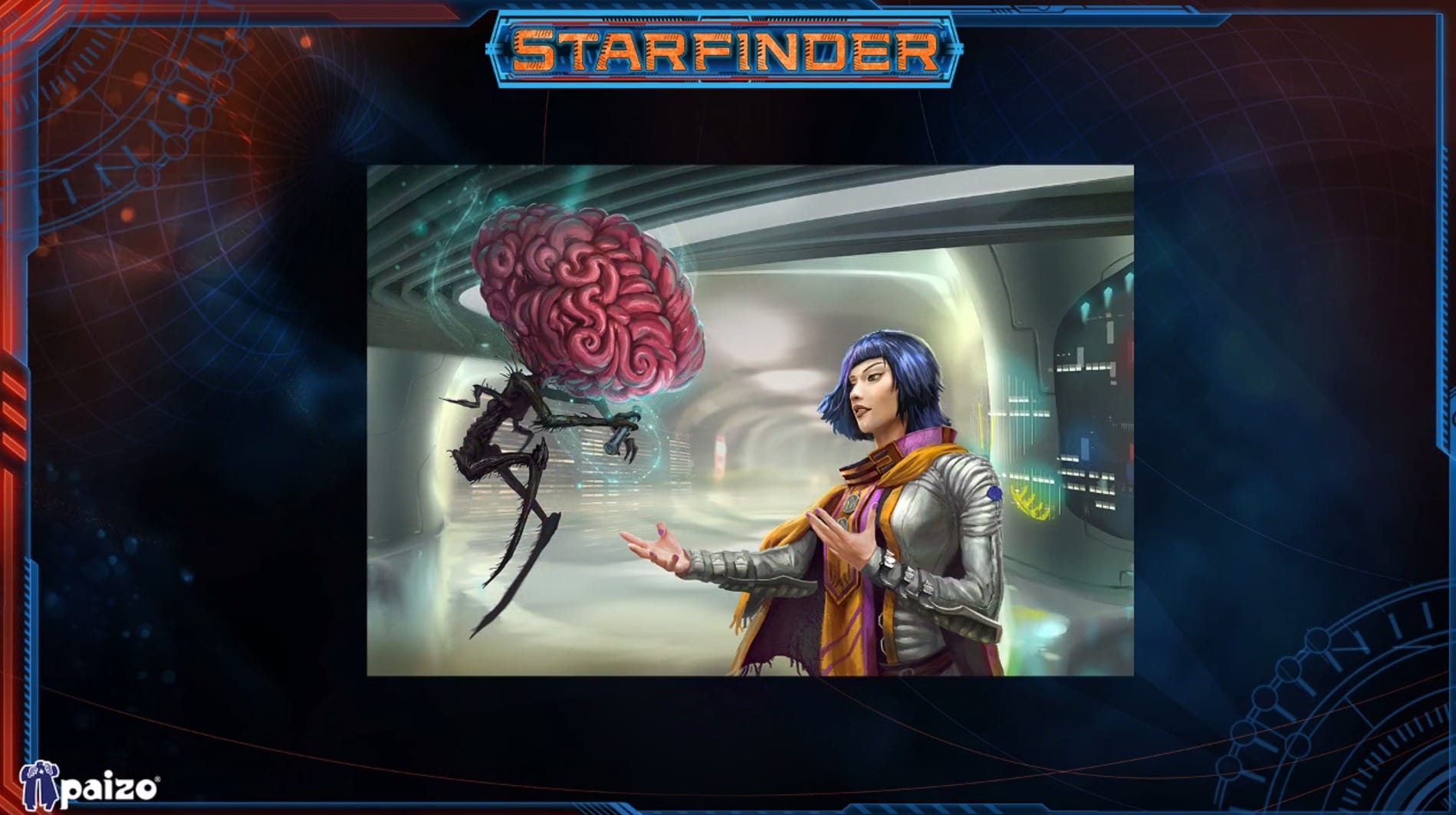 Paizo previews art from the Starfinder Beginner Box