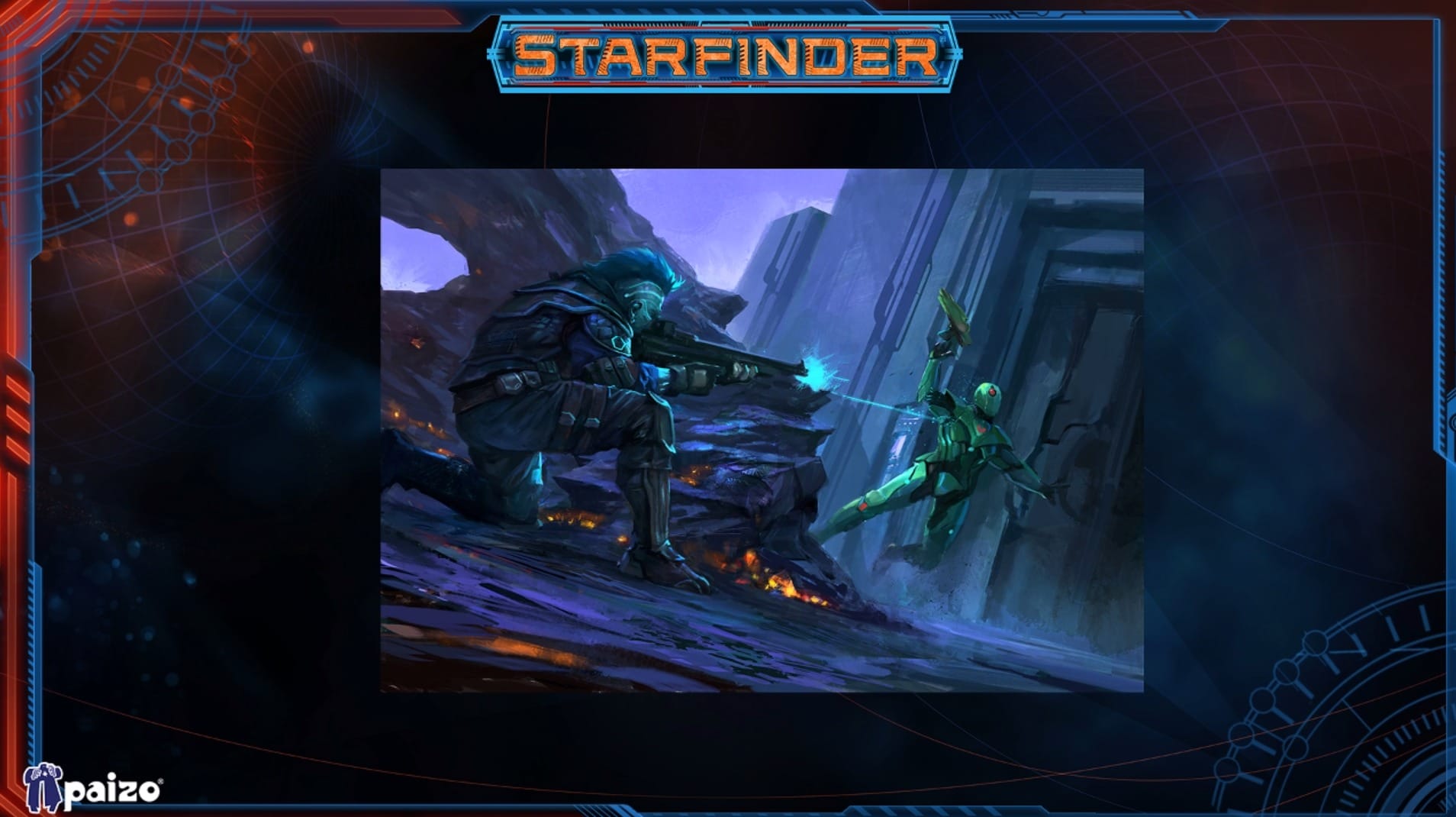 Paizo previews art from the Starfinder Beginner Box