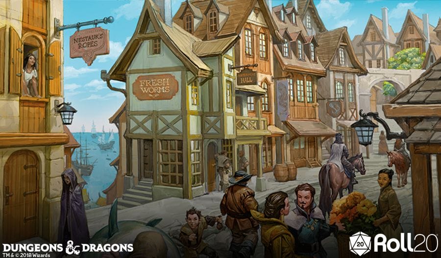 Enjoy a sneak peek into Waterdeep: Dragon Heist and order at Roll20