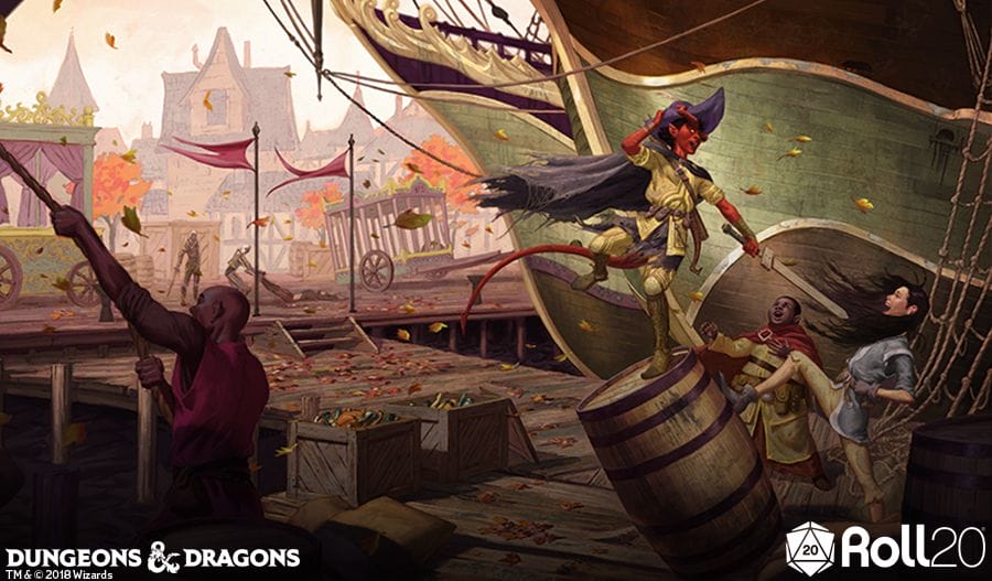 Enjoy a sneak peek into Waterdeep: Dragon Heist and order at Roll20