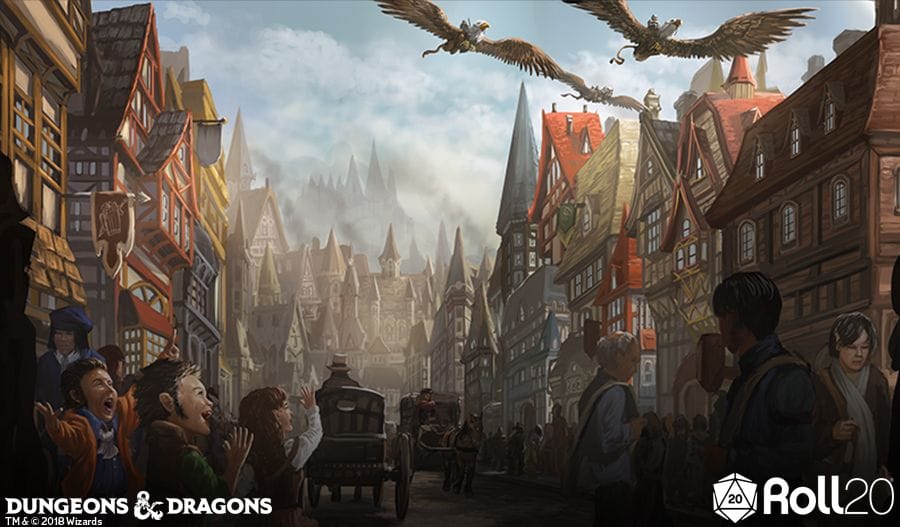 Enjoy a sneak peek into Waterdeep: Dragon Heist and order at Roll20
