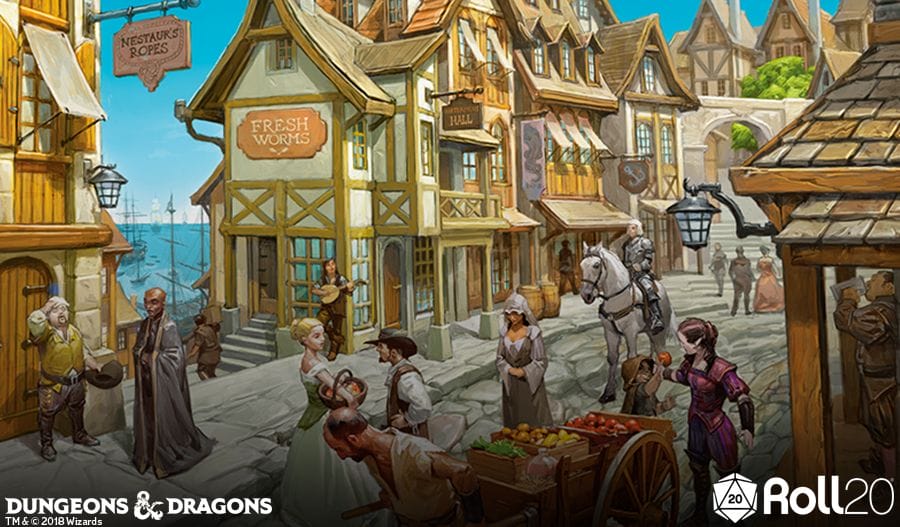 Enjoy a sneak peek into Waterdeep: Dragon Heist and order at Roll20