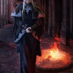 Fire Keeper cosplay from Dark Souls 3