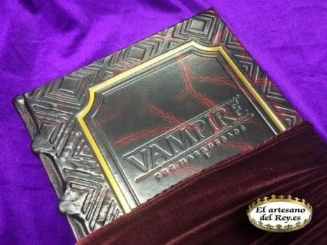 Modiphius summon up official Vampire: The Masquerade Leather dice bags