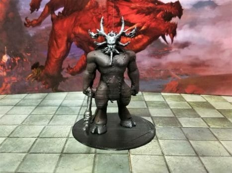 Every demon and demon lord in D&D's Mordenkainen's Tome of Foes 3D printed