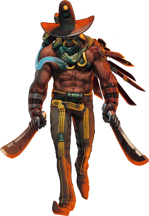 Bleeding Edge character art