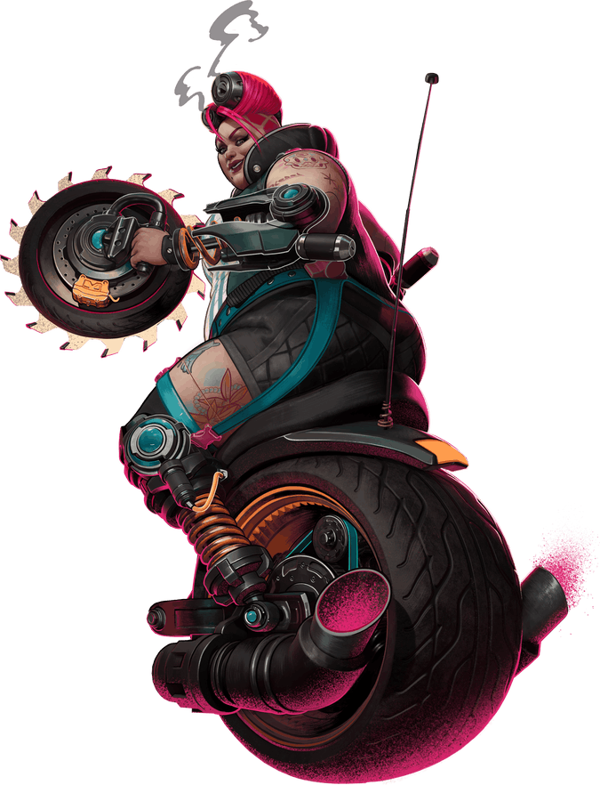 Bleeding Edge character art