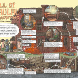 Mockman illustrates the iconic Call of Cthulhu: The Haunting