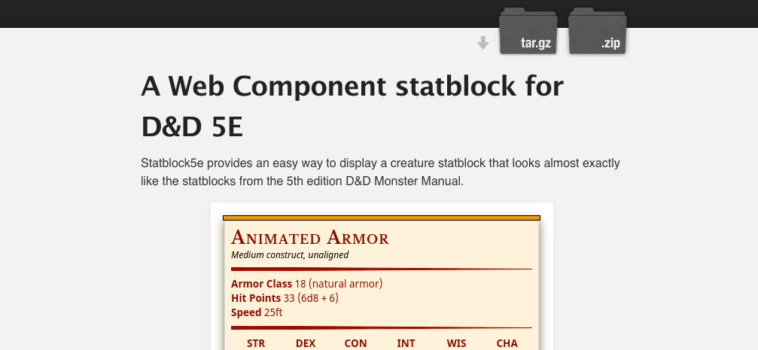 4 different ways you can make your D&D 5e stat block look like it came ...