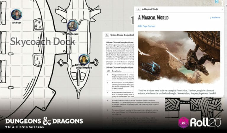 As Roll20 reveals its support for Eberron: Rising from the Last War ...