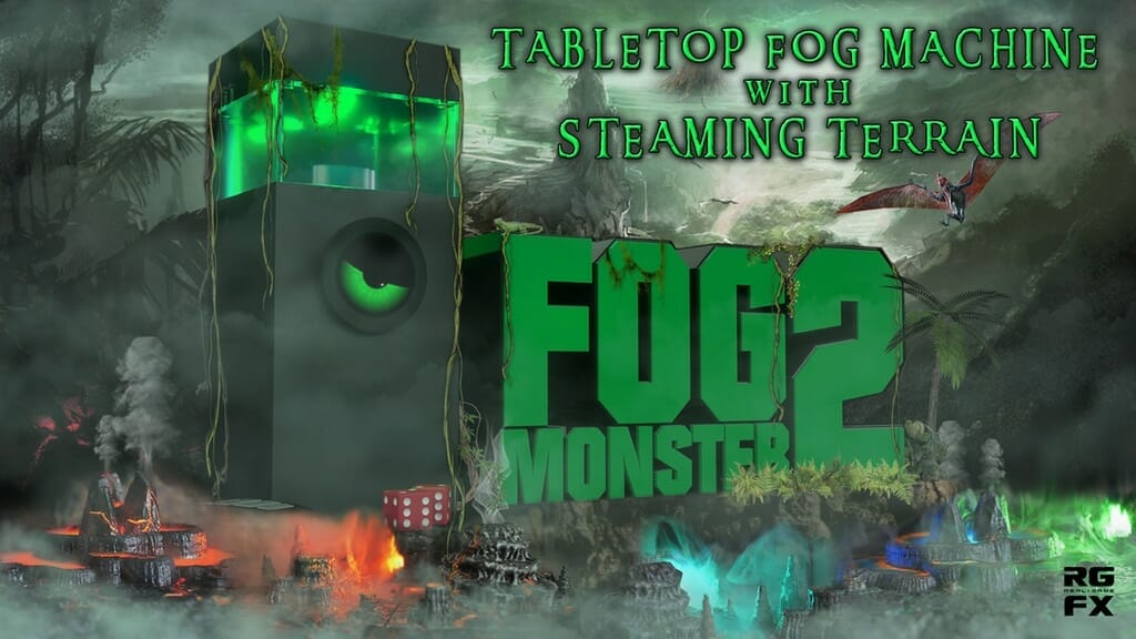 Fog Monster 2: Summon ground crawling mist for your tabletop minis