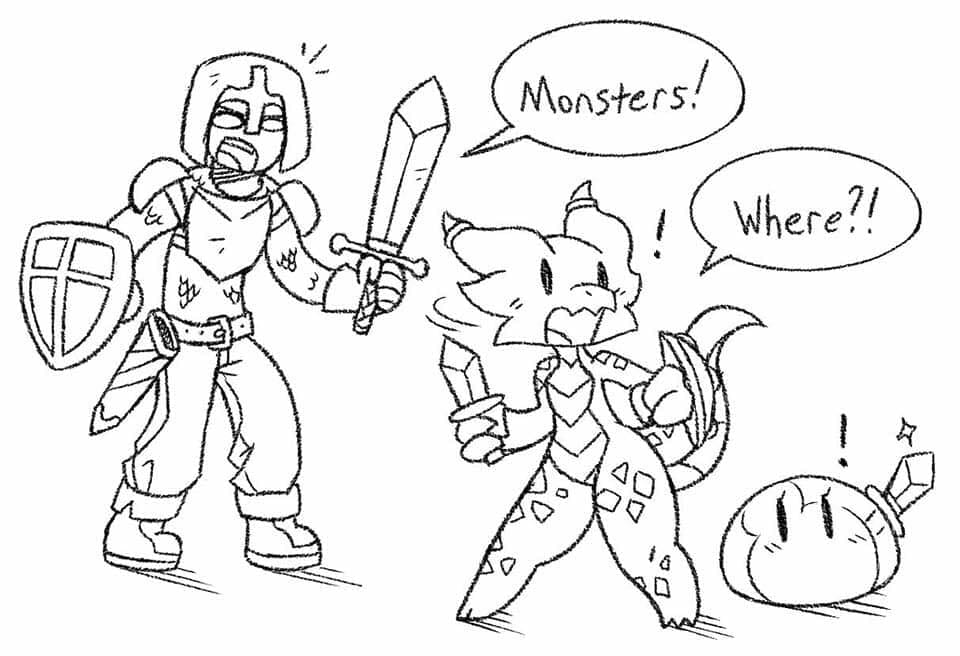 Meet Coal The Kobold And Slime