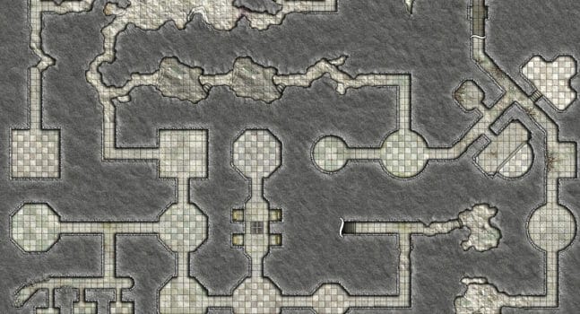 Random dungeon generator compatible with real and virtual tabletops
