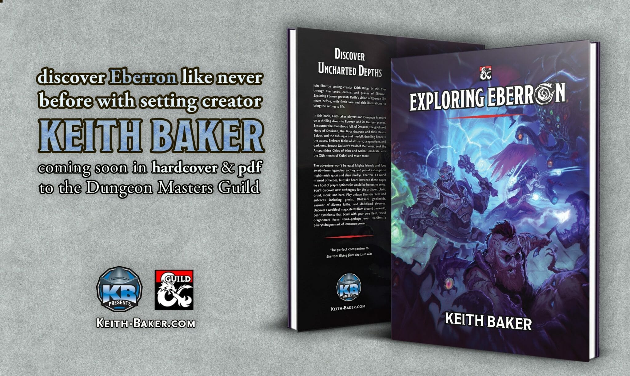 Exploring Eberron blurb reveal