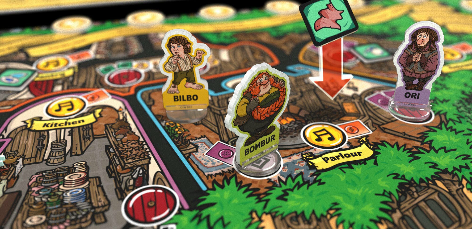 An Unexpected Party: Weta to release a new The Hobbit board game