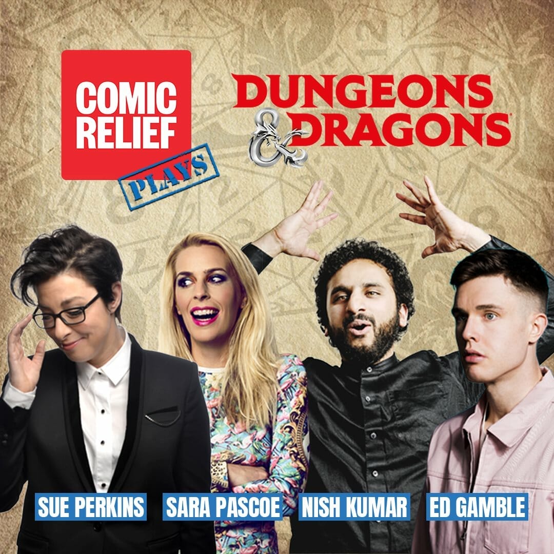 Wizards of the Coast will host D&D stream for Comic Relief