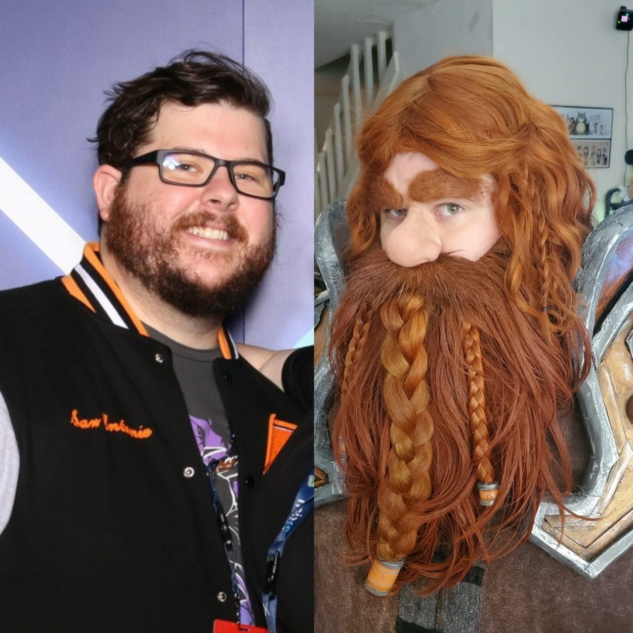 Propmaker turns into perfect Warcraft dwarf