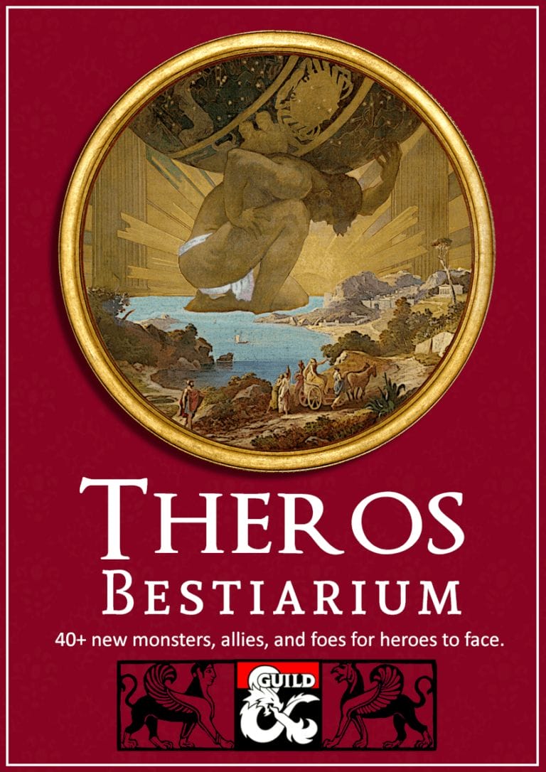 5 Mythic Odysseys of Theros DMs Guild supplements to know about