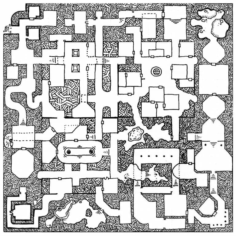 Immediately generate a random dungeon map