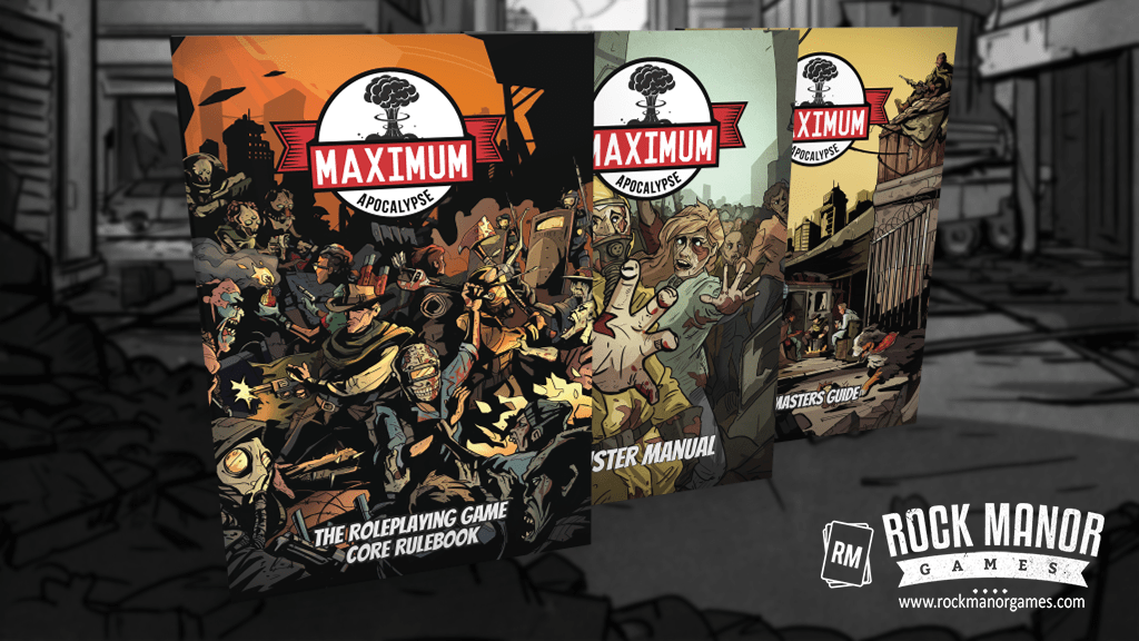 Maximum Apocalypse Kickstarts its way to life as a TTRPG