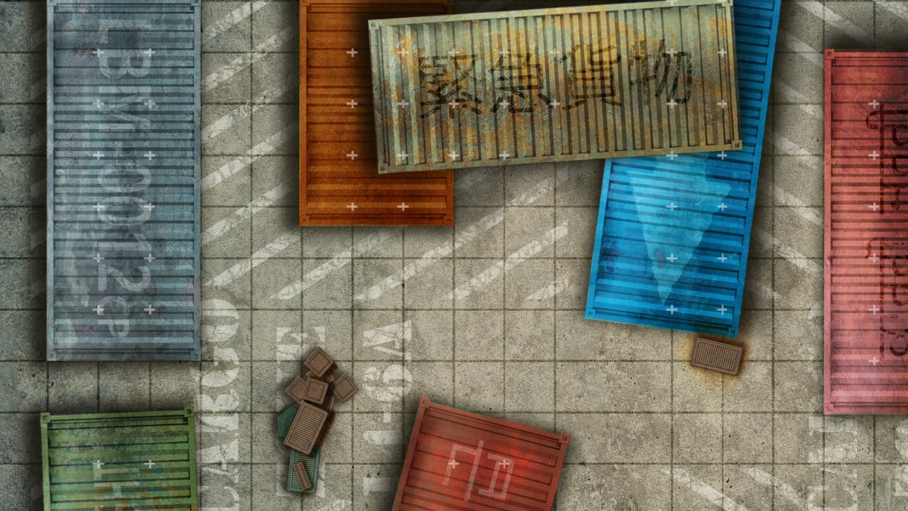 Competition: Cyberpunk Battle Mats