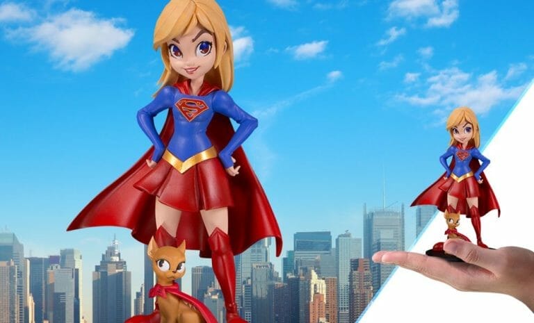 Superhero Week: Supergirl model by Chrissie Zullo
