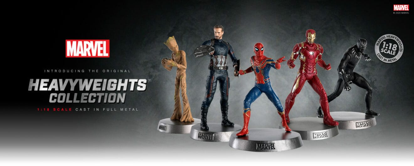 Hero Collector unveill a new wave of full cast metal Marvel models