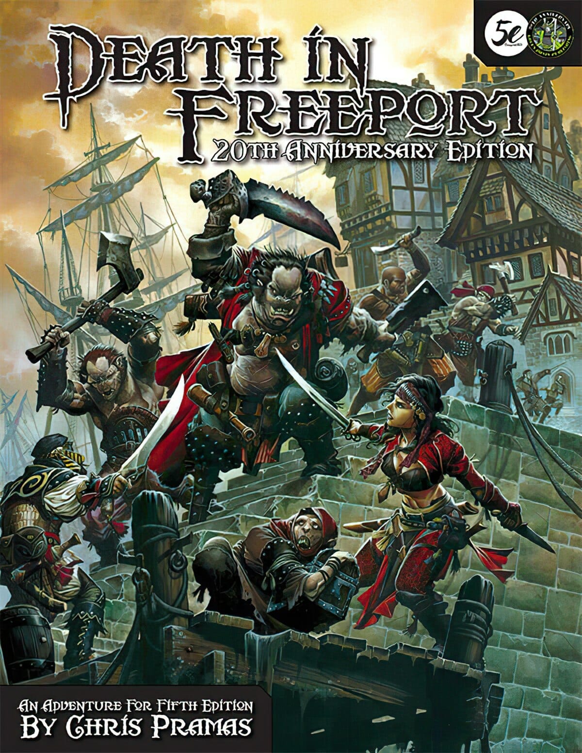 Green Ronin publishes their classic Death in Freeport for D&D 5e