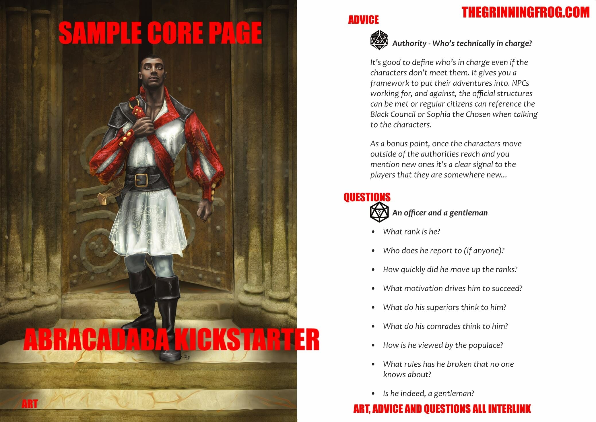 A quick look at Abracadabra: A Guide to Becoming a Magical Games Master