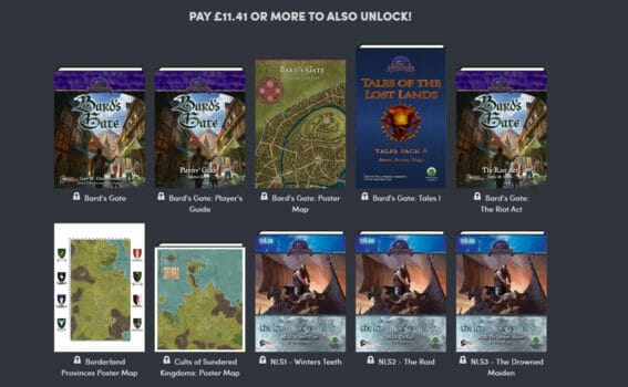 $644 OSR RPG collection up on Humble Bundle